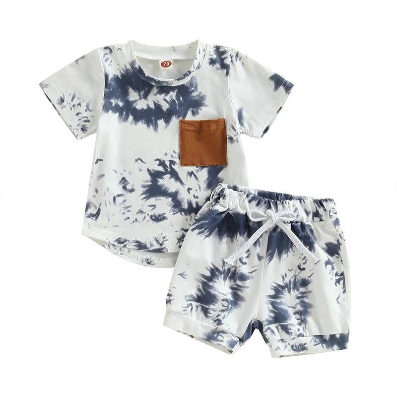 Tie-dye Pocket Tee Set – The Ollie Bee