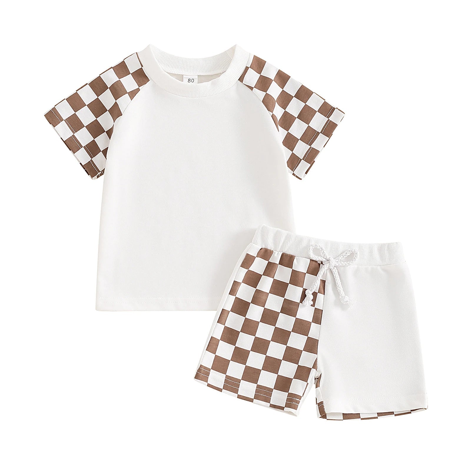 White & Checkers Set – The Ollie Bee
